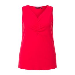 Ulla Popken Top Damen Gr&ouml;&szlig;e XL/XXL neonrot