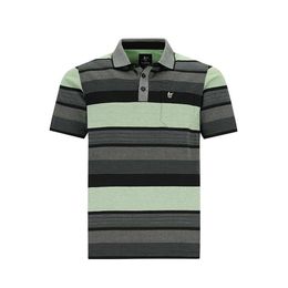 Hajo Poloshirt 'Stay Fresh' Herren Gr&ouml;&szlig;e XL gr&uuml;n / hellgr&uuml;n / schwarz / schwarzmeliert