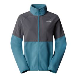 The North Face Funktionsfleecejacke Damen Gr&ouml;&szlig;e XXL blau / anthrazit / wei&szlig;