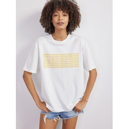 Bearth Shirt ''Scan Code' Bio-Baumwolle' Damen Gr&ouml;&szlig;e XS wei&szlig;