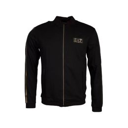 EA7 Emporio Armani Sweatjacke Herren Gr&ouml;&szlig;e M schwarz / wei&szlig;