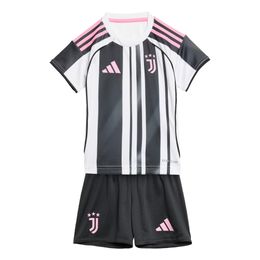 adidas Performance Trainingsanzug 'Juventus Turin 25/26' Gr&ouml;&szlig;e 74 hellpink / schwarz / wei&szlig;