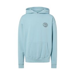 Pegador Sweatshirt 'Haarlem' Herren Gr&ouml;&szlig;e L hellblau / dunkelbraun / schwarz / wei&szlig;