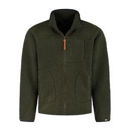 MGO Fleecejacke Damen Gr&ouml;&szlig;e L dunkelgr&uuml;n