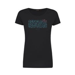 Greenbomb T-Shirt 'Bike Connect' Damen Gr&ouml;&szlig;e XL hellblau / pink / schwarz