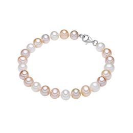 Valero Pearls Armband Damen Gr&ouml;&szlig;e 19 nude / ros&eacute; / perlwei&szlig;