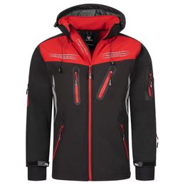 Rock Creek Outdoorjacke Herren Gr&ouml;&szlig;e XL rot / schwarz / wei&szlig;