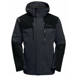 Jack Wolfskin Jacke Herren Gr&ouml;&szlig;e L dunkelgrau / schwarz