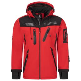 Rock Creek Funktionsjacke Herren Gr&ouml;&szlig;e XXXL rot / schwarz