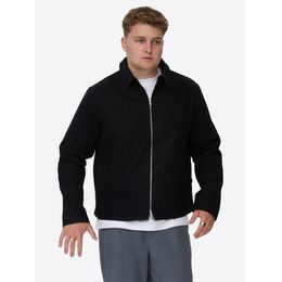 Dxnmxrk Winterjacke 'DXFynbar' Herren Gr&ouml;&szlig;e S schwarz