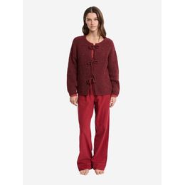 Etam Pyjamajacke 'Mano' Damen Gr&ouml;&szlig;e L burgunder