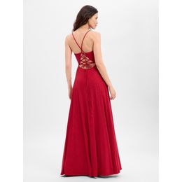 Marie Lund Kleid Damen Gr&ouml;&szlig;e 38 rot Winterkleid