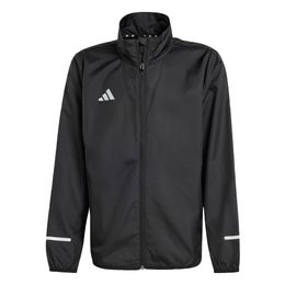 adidas Sportswear Outdoorjacke 'Team' Jungen Gr&ouml;&szlig;e 164 hellgrau / schwarz