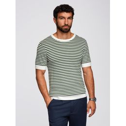 Ombre T-Shirt Herren Gr&ouml;&szlig;e L gr&uuml;n / wei&szlig;