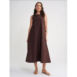 Mixray Kleid Damen Gr&ouml;&szlig;e 42 braun Winterkleid