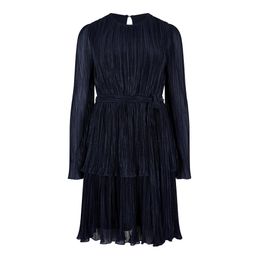 Apricot Plisse Tiered Mini Dress ' ' Damen Gr&ouml;&szlig;e 34 navy Winterkleid