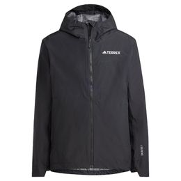 adidas terrex Outdoorjacke 'Multi' Herren Gr&ouml;&szlig;e XL schwarz / wei&szlig;