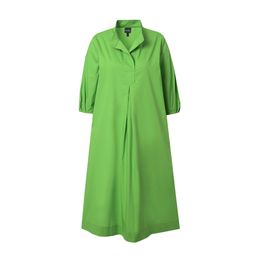 Ulla Popken Kleid Damen Gr&ouml;&szlig;e 54/56 kiwi Winterkleid