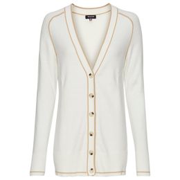HECHTER PARIS Strickjacke Damen Gr&ouml;&szlig;e XS beige / ecru