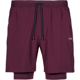 ICANIWILL Sportshorts Herren Gr&ouml;&szlig;e M bordeaux