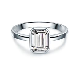 Trilani Ring Damen Gr&ouml;&szlig;e 58 silber