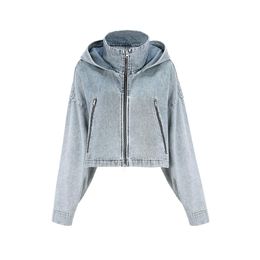 Freshlions Jeansjacke 'Juliana' Damen Gr&ouml;&szlig;e S hellblau