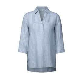 Cecil Bluse Damen Gr&ouml;&szlig;e XL hellblau / wei&szlig;