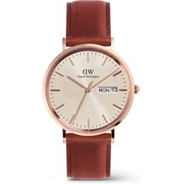 Daniel Wellington Uhr Herren Gr&ouml;&szlig;e One Size beige / braun / rosegold