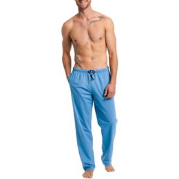Haasis Bodywear Pyjamahose Herren Gr&ouml;&szlig;e XXL himmelblau