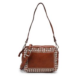 Campomaggi Schultertasche 'Kate' Damen Gr&ouml;&szlig;e One Size braun / silber