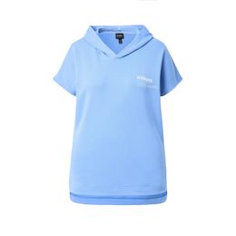 Ulla Popken Sweatshirt Damen Gr&ouml;&szlig;e L/XL hellblau / wei&szlig;