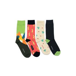 The Arctic Bay Socken 'JANGWA EDITION Gift box 4 Pack Unisex' Damen Gr&ouml;&szlig;e 41/45 bunt