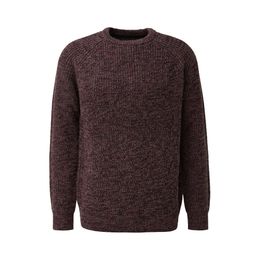 QS Pullover Herren Gr&ouml;&szlig;e L bordeaux / wei&szlig;