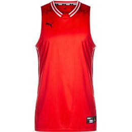 Puma Trikot 'Hoops Team Game' Herren Gr&ouml;&szlig;e XXS rot / schwarz / wei&szlig;