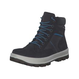 Superfit Stiefel 'Tedd' Jungen Gr&ouml;&szlig;e 35 navy / azur / hellgrau