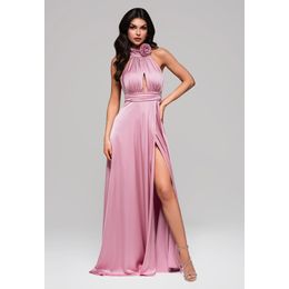 Ombre Abendkleid Damen Gr&ouml;&szlig;e 36 rosa Winterkleid