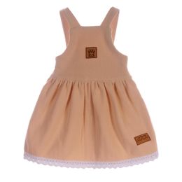 La Bortini Kleid M&auml;dchen Gr&ouml;&szlig;e 62/68 dunkelbeige