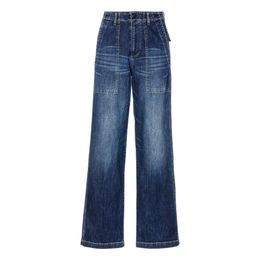 Herrlicher Jeans Damen Gr&ouml;&szlig;e 33 dunkelblau