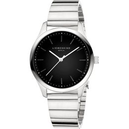 Liebeskind Berlin Uhr Damen Gr&ouml;&szlig;e One Size schwarz / silber