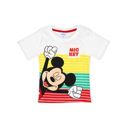 Disney T-Shirt Jungen Gr&ouml;&szlig;e 98 gelb / grasgr&uuml;n / blutrot / wei&szlig;