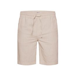 CMPD Shorts aus Leinen-Mix mit Elastikbund Herren Gr&ouml;&szlig;e 42 beige