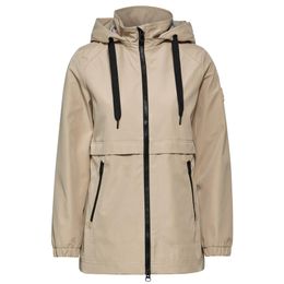 Cecil &Uuml;bergangsparka Damen Gr&ouml;&szlig;e L beige / schwarz