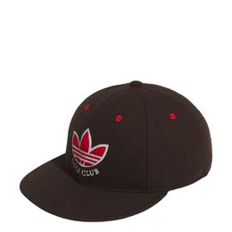 adidas originals Cap 'Golf Club' Damen Gr&ouml;&szlig;e 56/58 dunkelbraun / rot / wei&szlig;