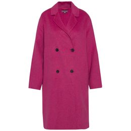 Ulla Popken Mantel Damen Gr&ouml;&szlig;e M/L pink Wintermantel