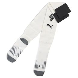 Puma Sportsocken 'Borussia M&ouml;nchengladbach 25/26' Damen Gr&ouml;&szlig;e 39/42 grau / schwarz / wei&szlig;