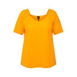 Ulla Popken Shirt Damen Gr&ouml;&szlig;e L/XL hellorange