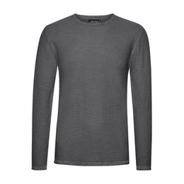 INDICODE Jeans Pullover 'Karpo' Herren Gr&ouml;&szlig;e M dunkelgrau