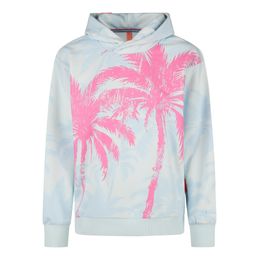 Salzhaut Hoodie 'Uplest' Damen Gr&ouml;&szlig;e XXXL hellblau / hellpink