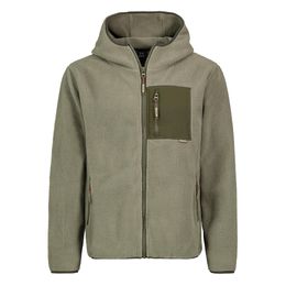 Sublevel Fleecejacke Herren Gr&ouml;&szlig;e XXL khaki / oliv