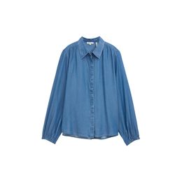 Tom Tailor Bluse Damen Gr&ouml;&szlig;e L blue denim